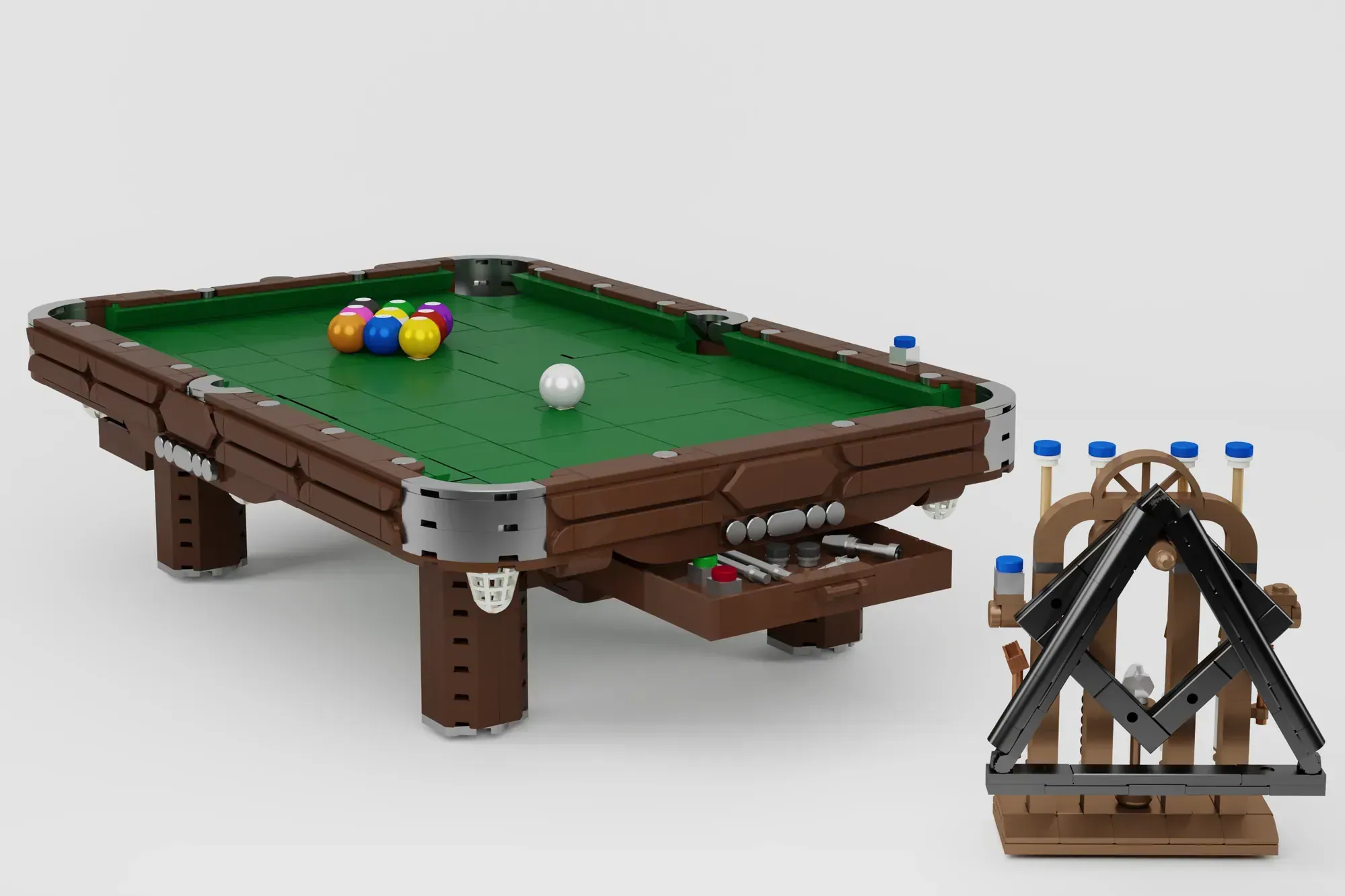 Vintage Billiards Table | LEGO® Ideas