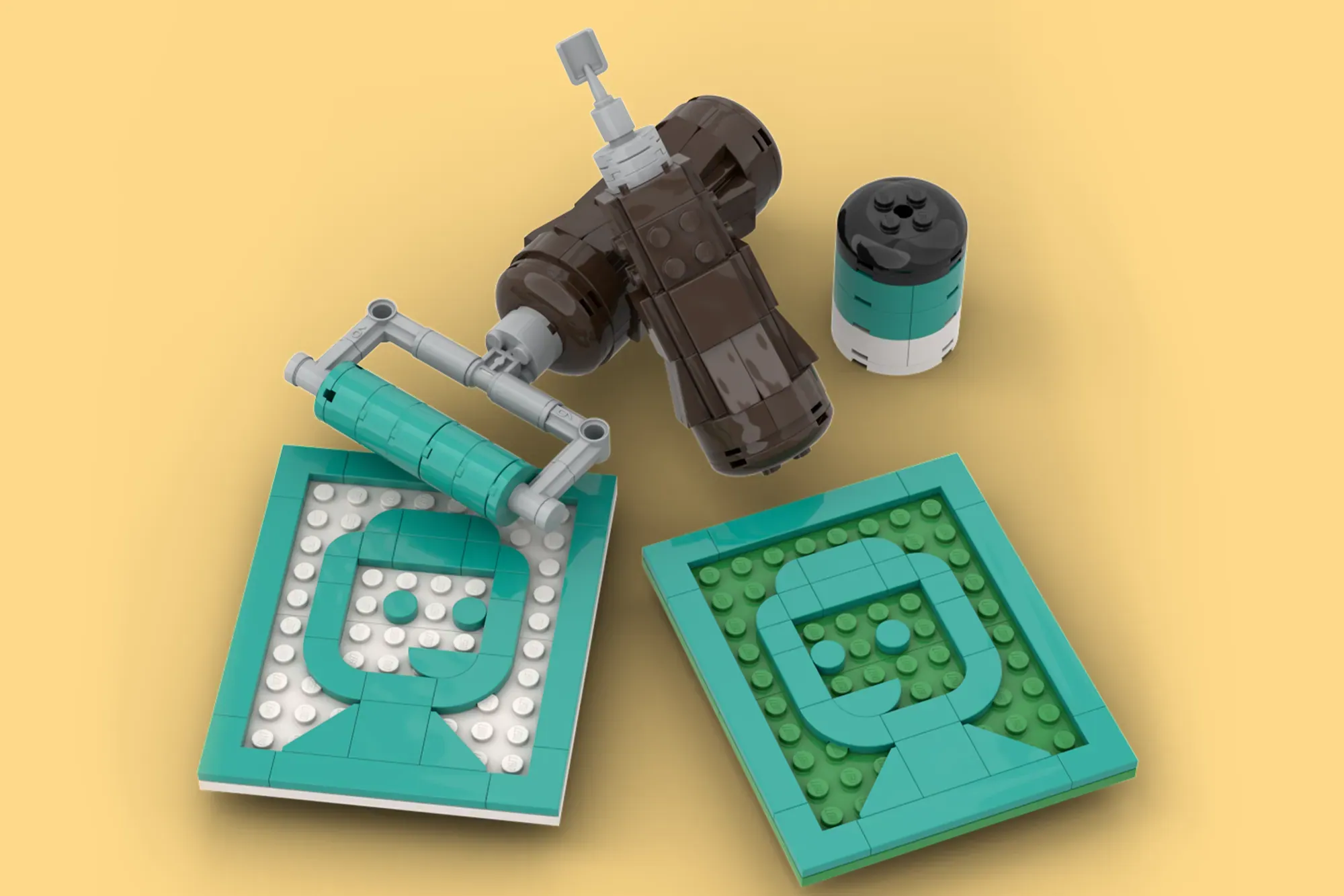 Lino 'Brick' Printing! | LEGO® Ideas