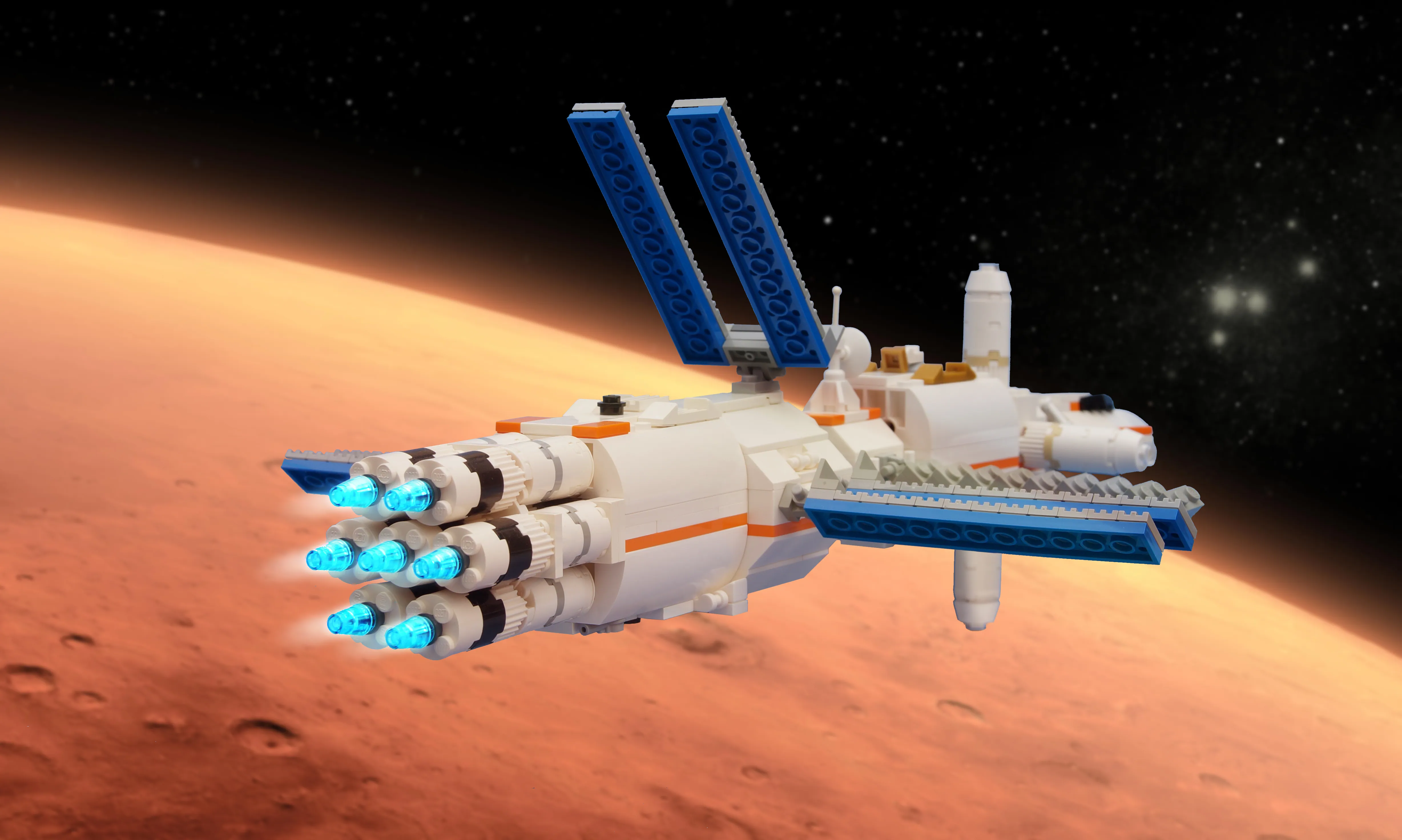 Abeona - Martian orbital space station | LEGO® Ideas