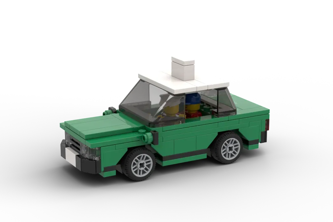 Hong Kong Taxi 3 Types (Red, Green, and Blue) | LEGO® Ideas
