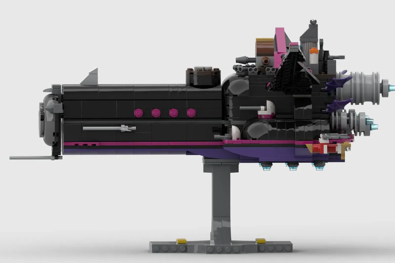 Kirby: Battleship Halberd Mini Display | LEGO® Ideas