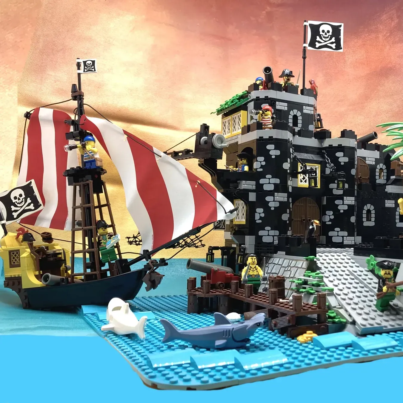 Rock Island Castle Refuge | LEGO® Ideas