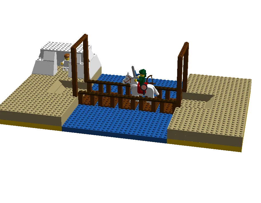 The Legend of Zelda: Gerudo Valley Bridge | LEGO® Ideas