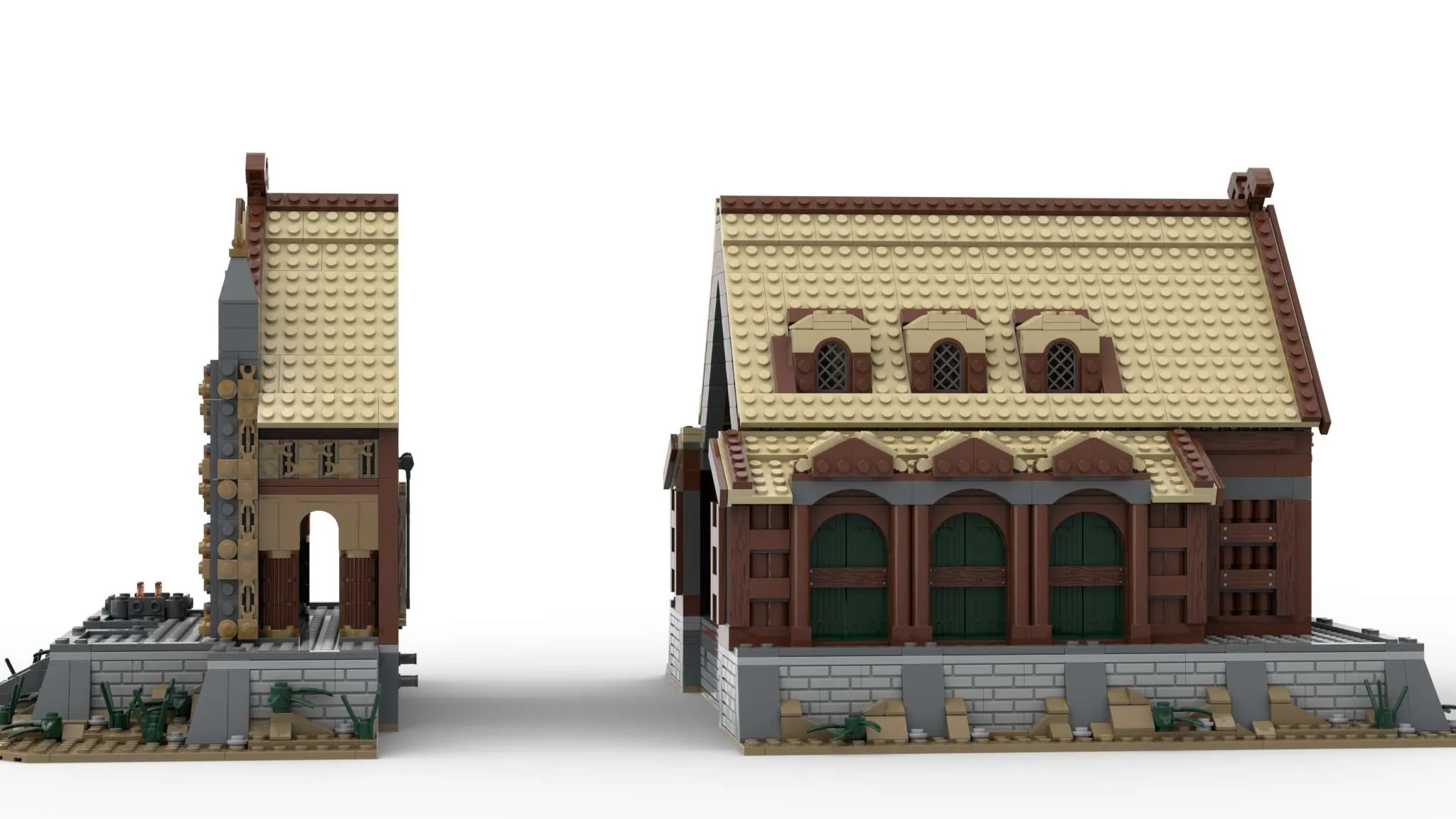 The Golden Hall of Edoras | LEGO® Ideas