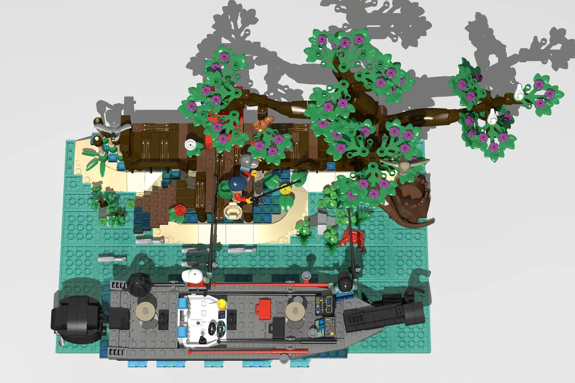 Bassfishing, When Sport Merge With Nature | LEGO® Ideas