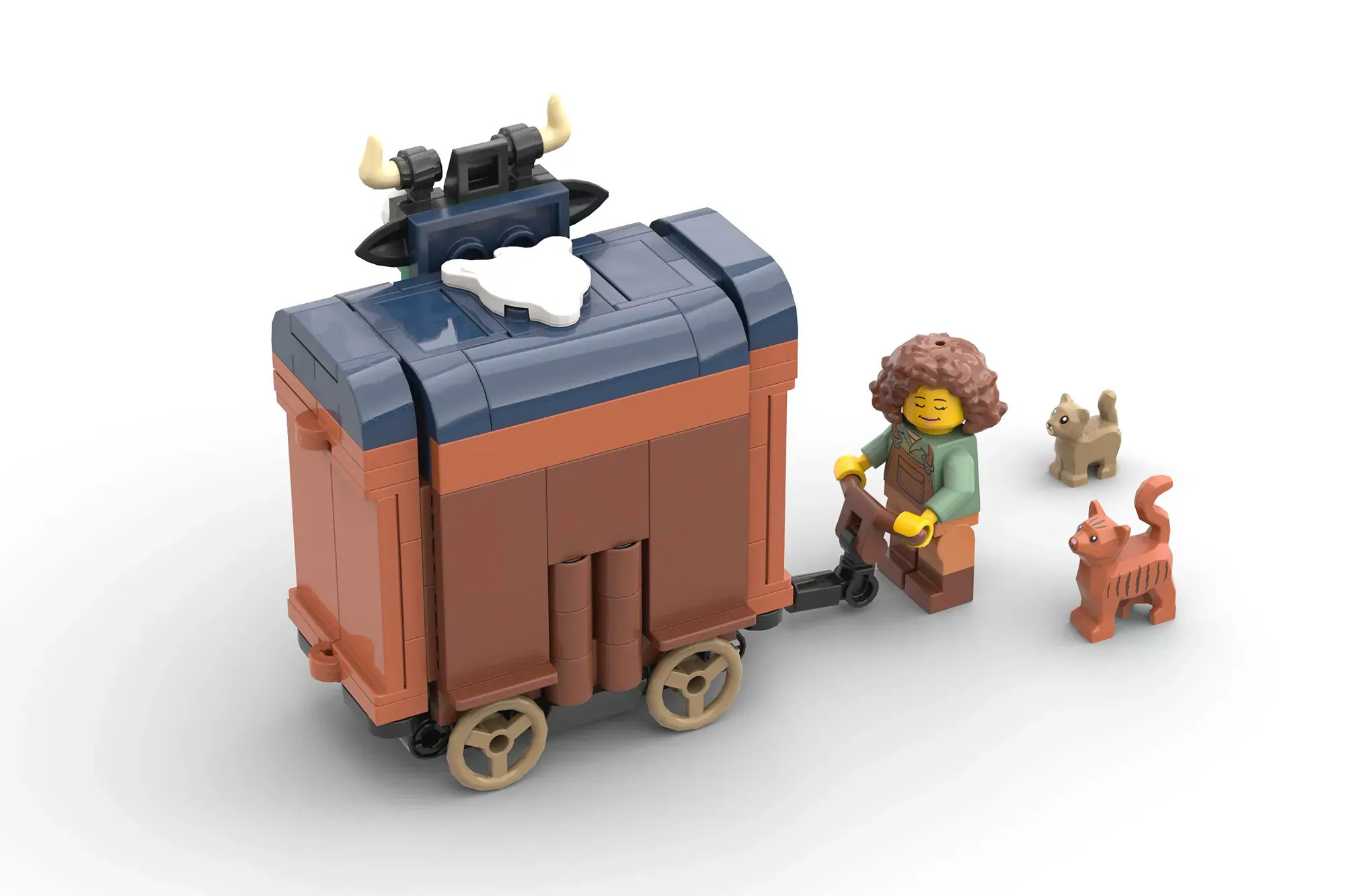 The Moo-Bile Dairy Cart | LEGO® Ideas