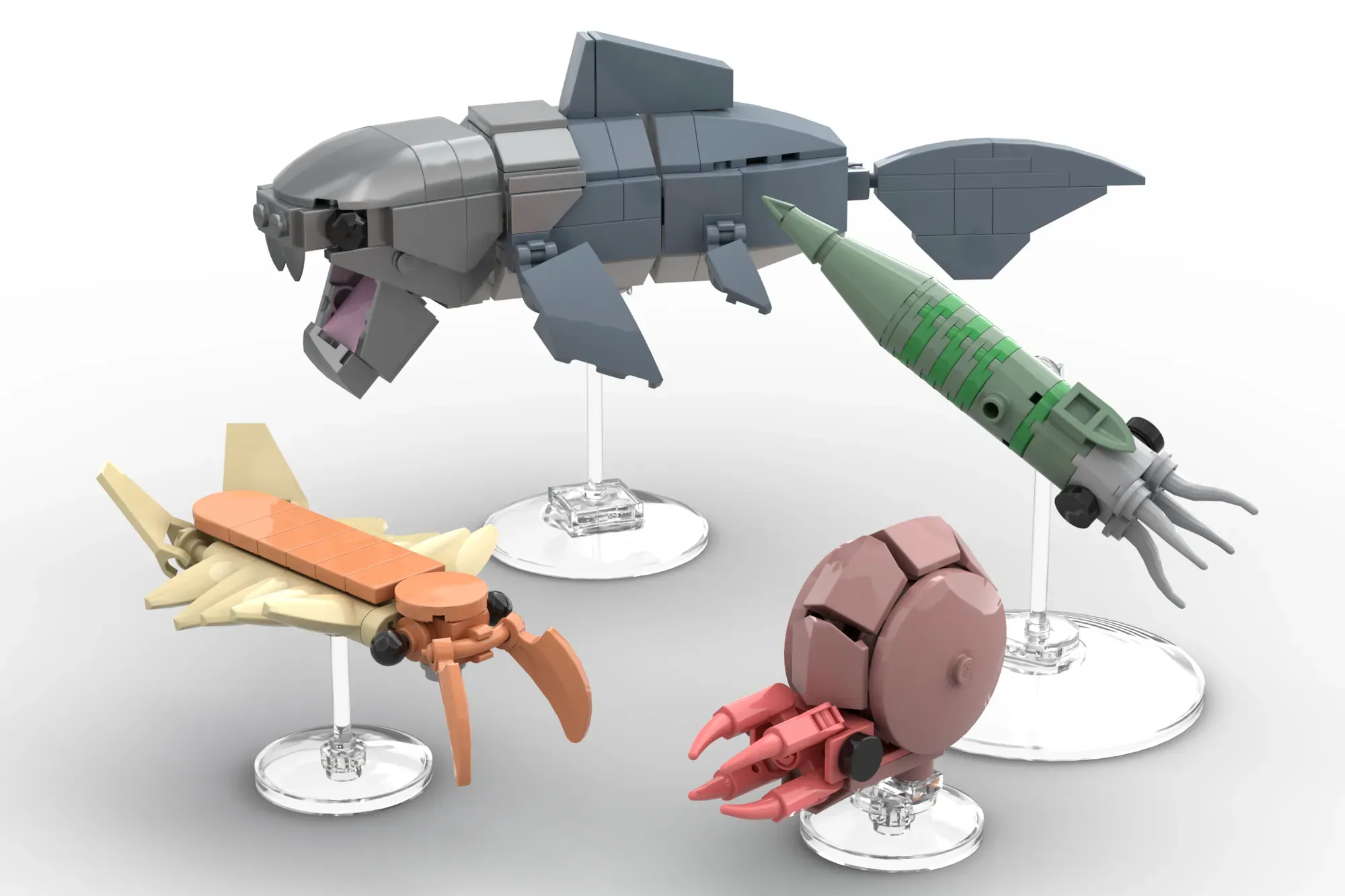 LEGO Paleozoic Aquatic Organisms | LEGO® Ideas