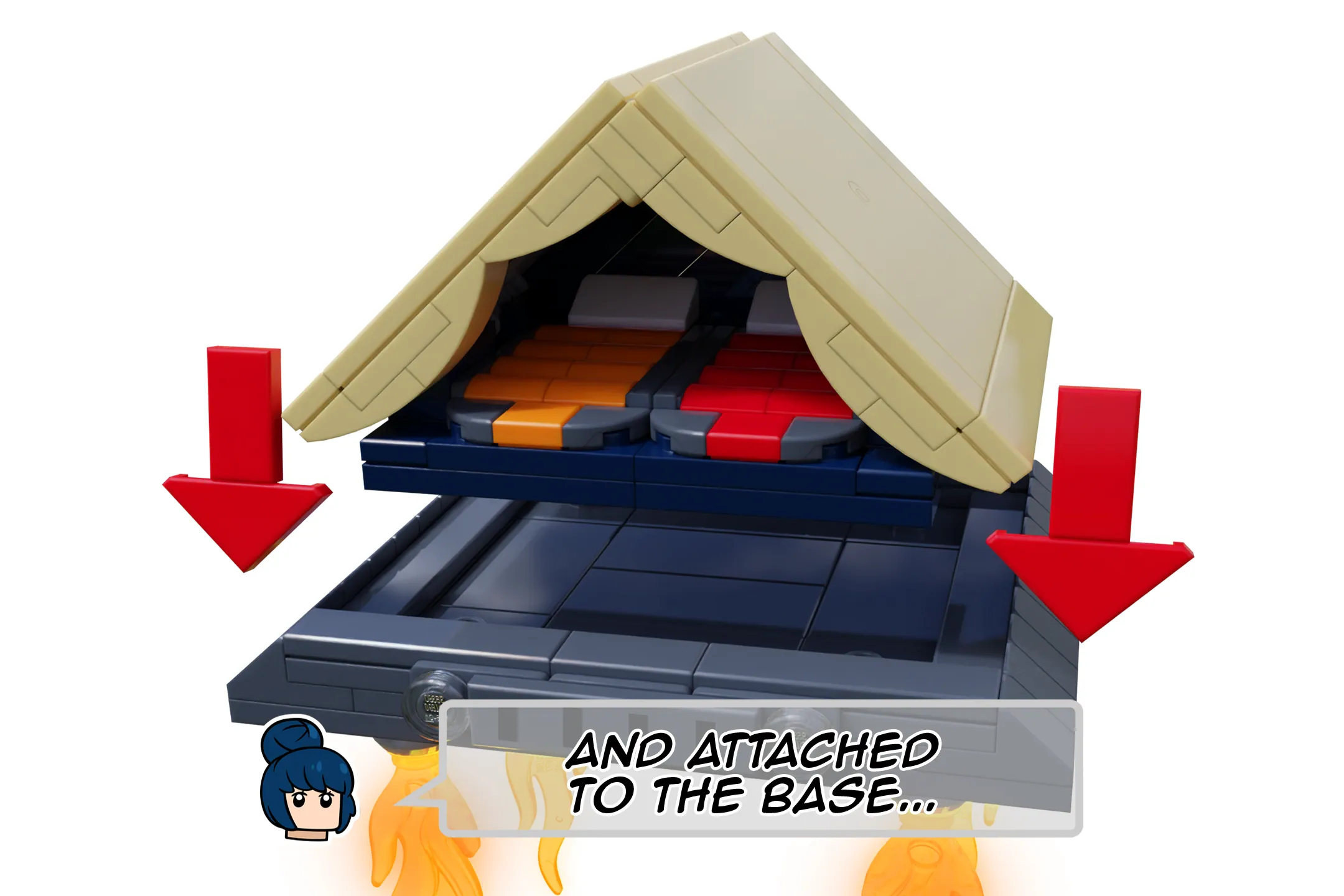 Mount Fuji and the Laid-Back Camp Girls! | LEGO® Ideas