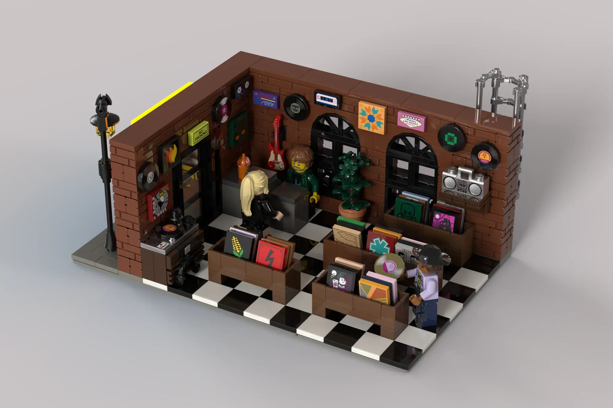Looking for the Perfect Record | LEGO® Ideas