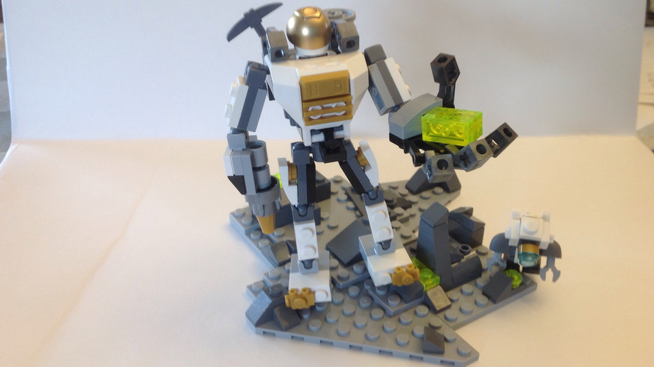Atom Real Steel Lego