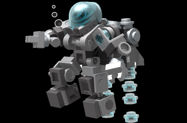 Lego Mini Mech Suit