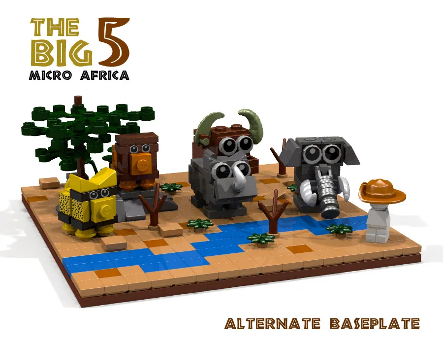 The Big 5 - Micro Africa | LEGO® Ideas