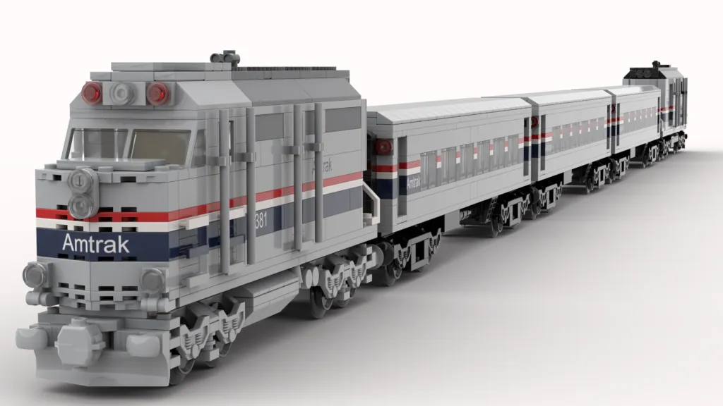 Amtrak Inter-City Train | LEGO® Ideas