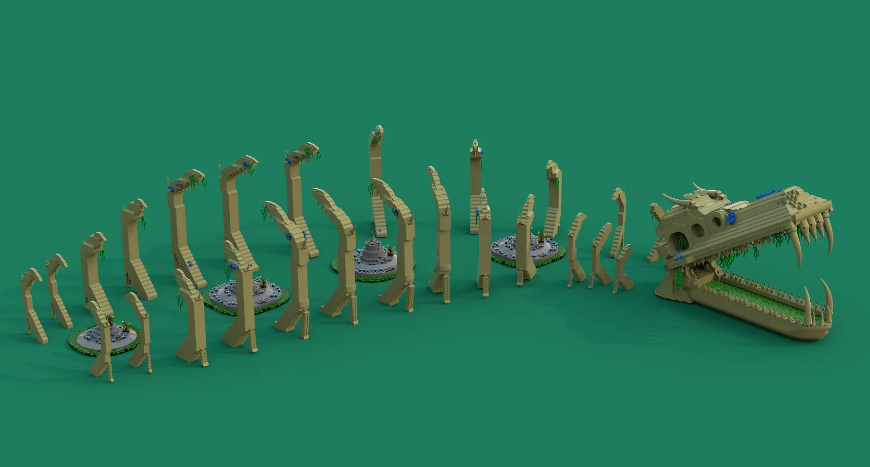 Subnautica: Skeleton of the Ancient Leviathan | LEGO® Ideas