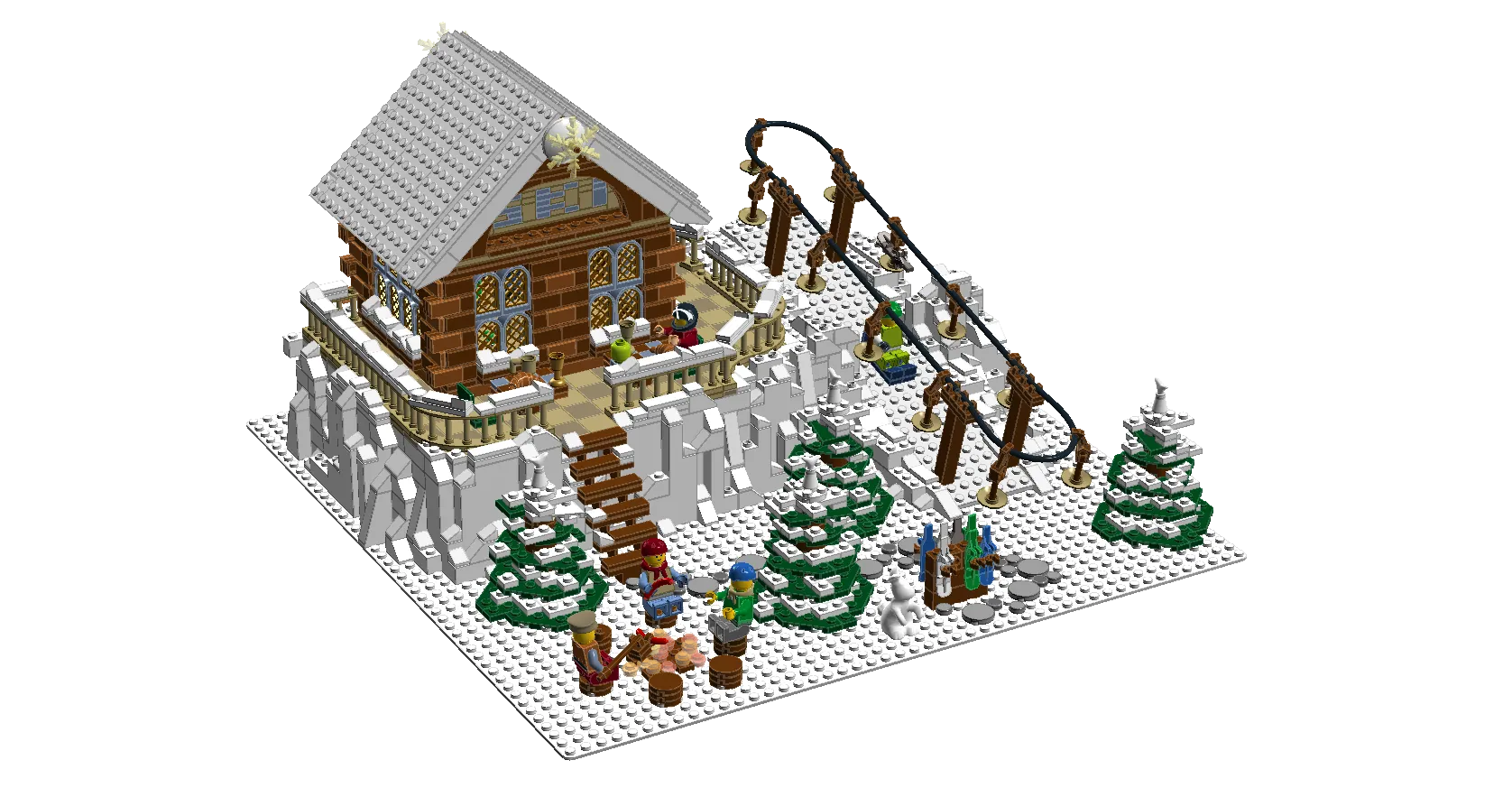 Winter Ski Center | LEGO® Ideas