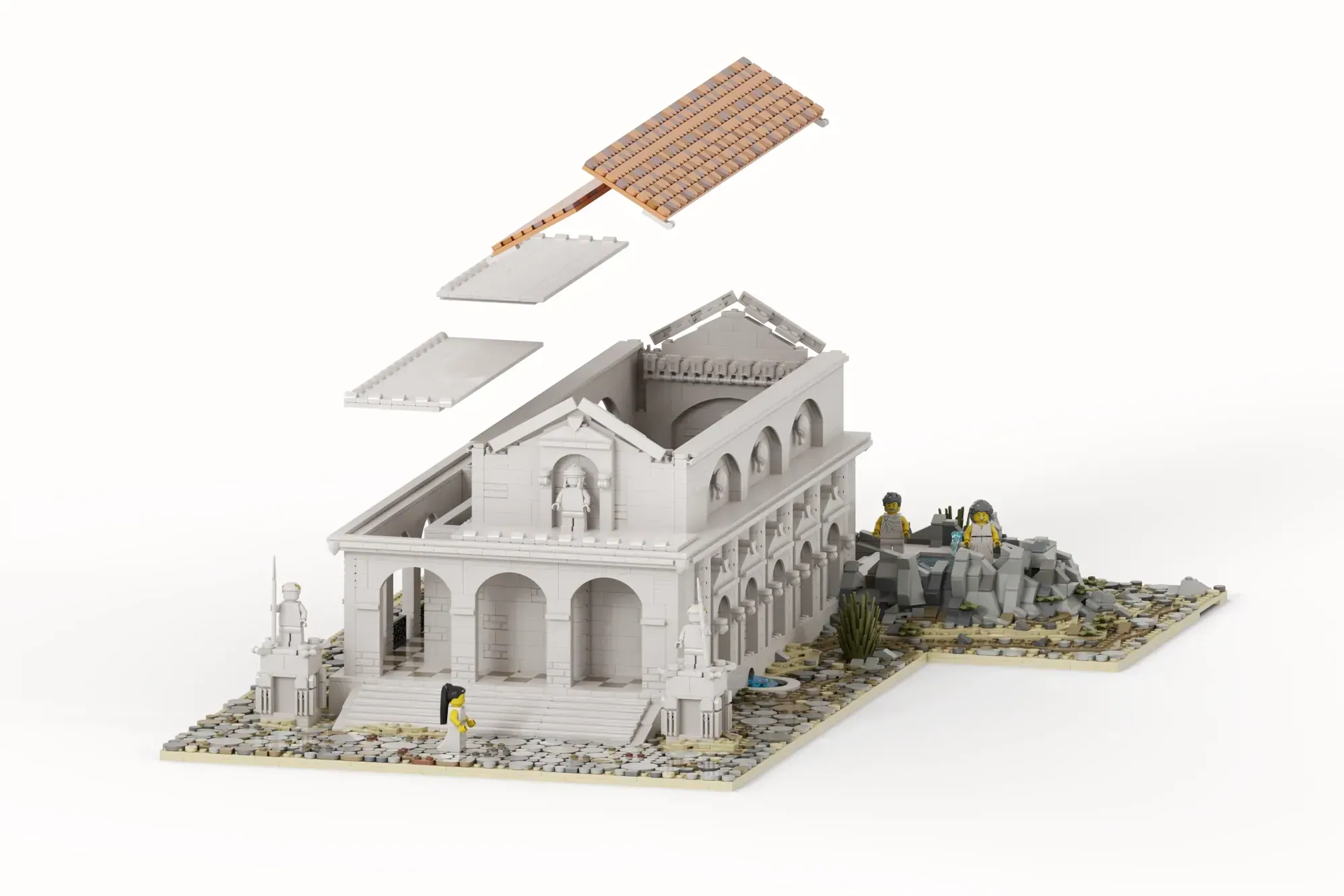 Roman Thermae (Roman Bath) | LEGO® Ideas