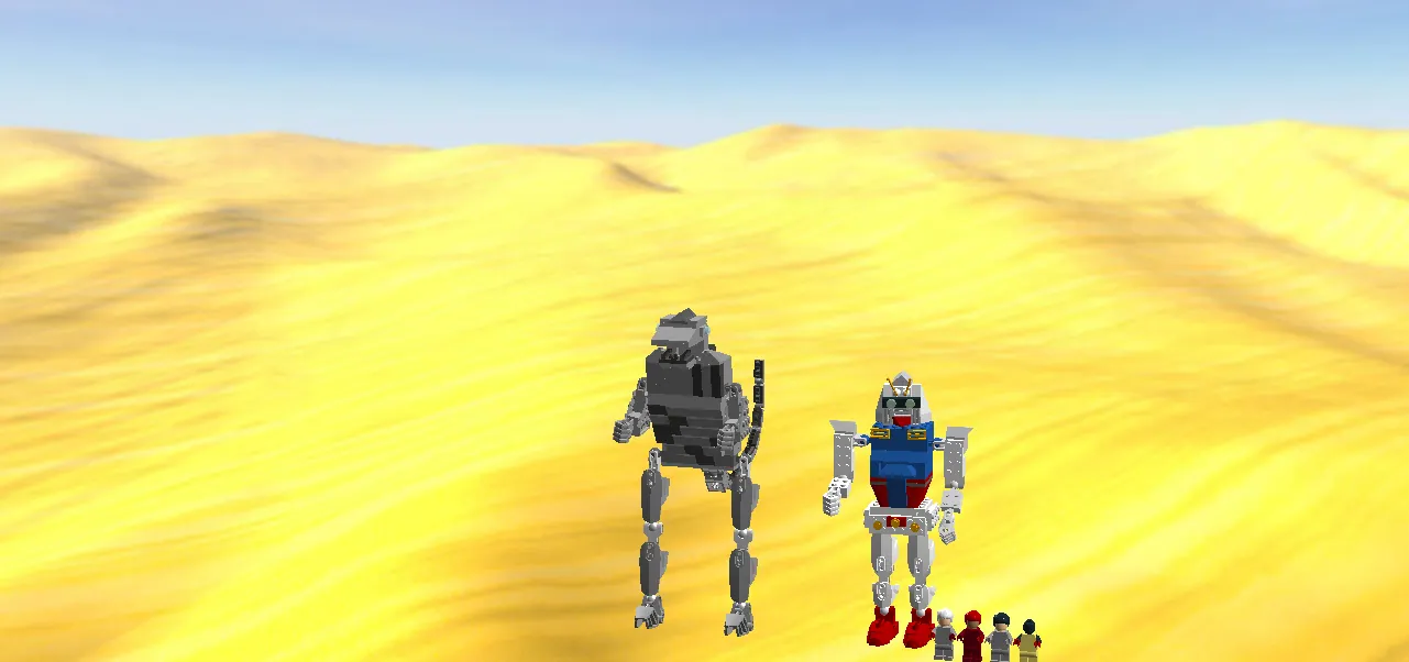 Ready Player One:The Third Challenge:Mechagodzilla vs Gundam | LEGO® Ideas