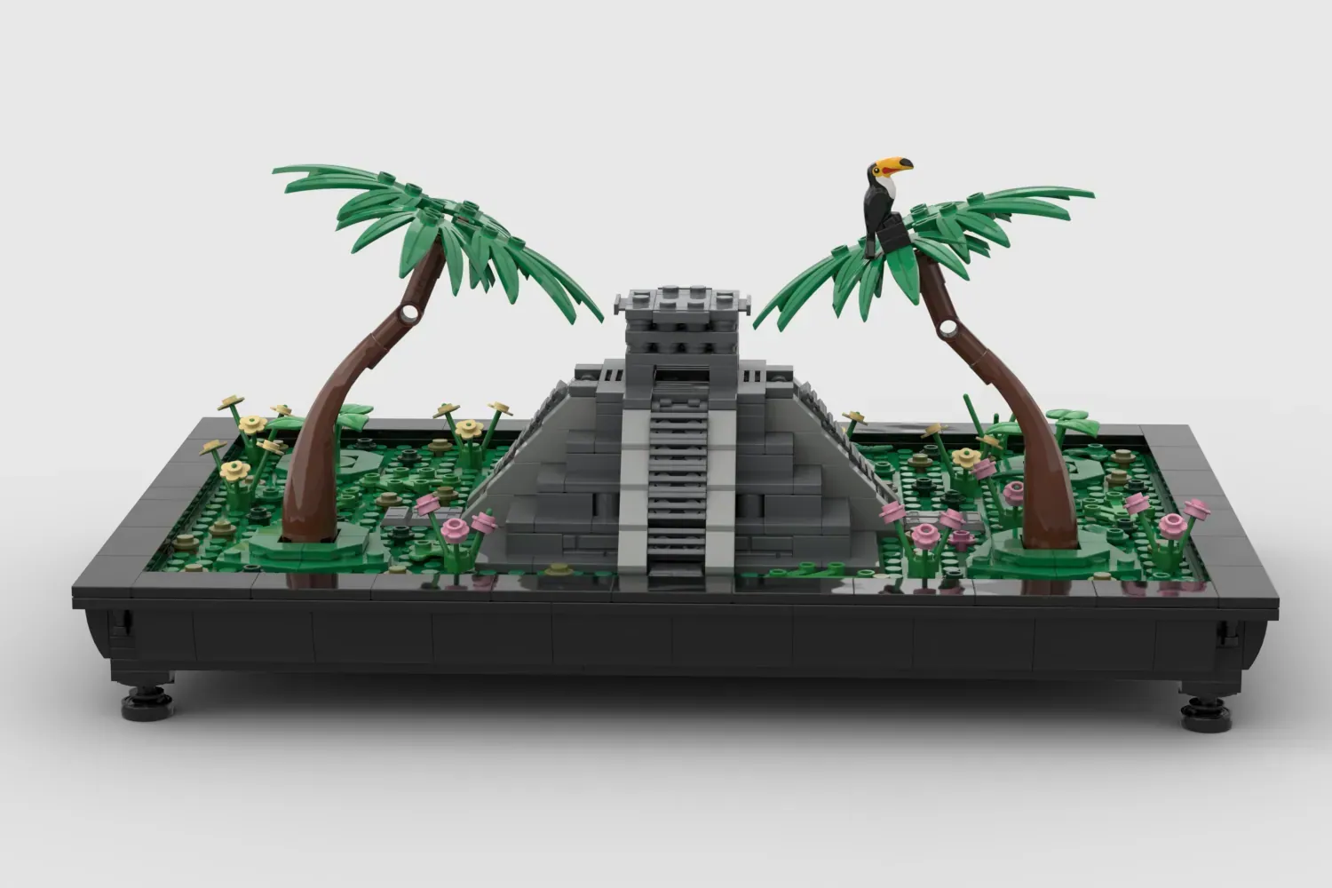 Chichén Itzá Mayan Pyramid Diorama | LEGO® Ideas
