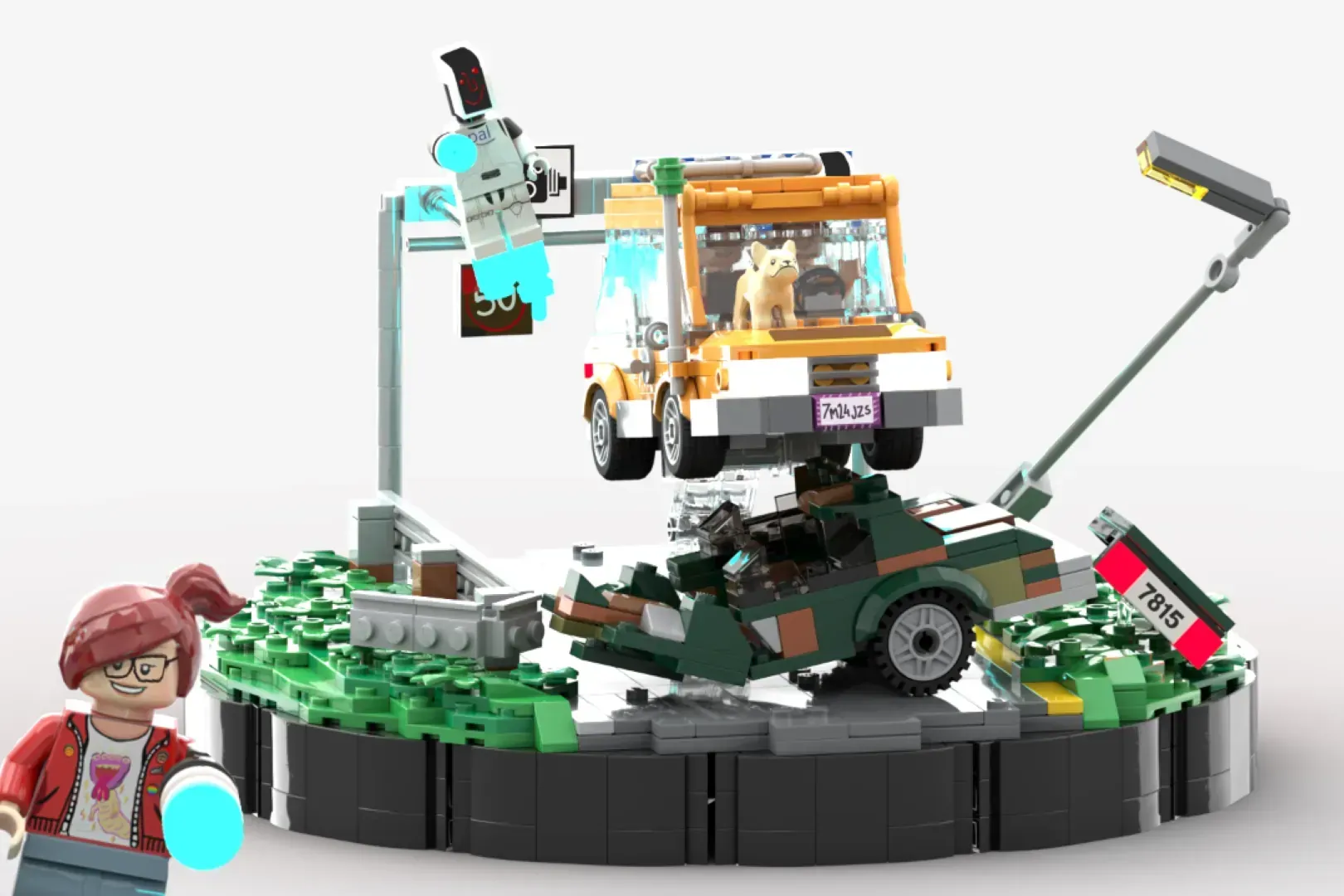 LEGO Mitchell VS The Machines: Highway Escape | LEGO® Ideas