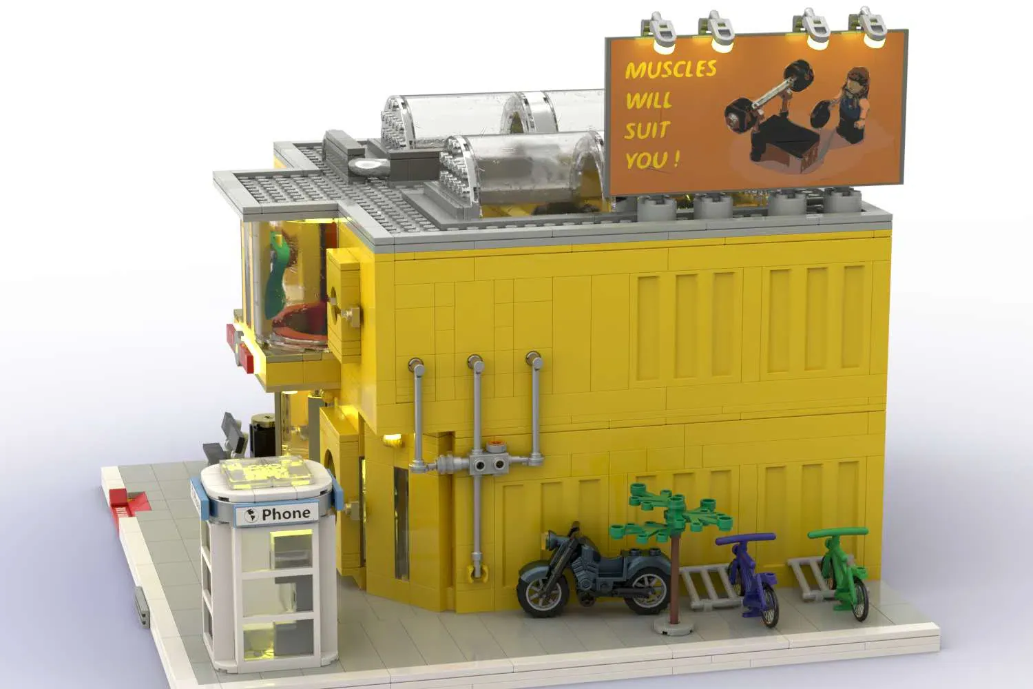 FitCity: The Fitness Center | LEGO® Ideas