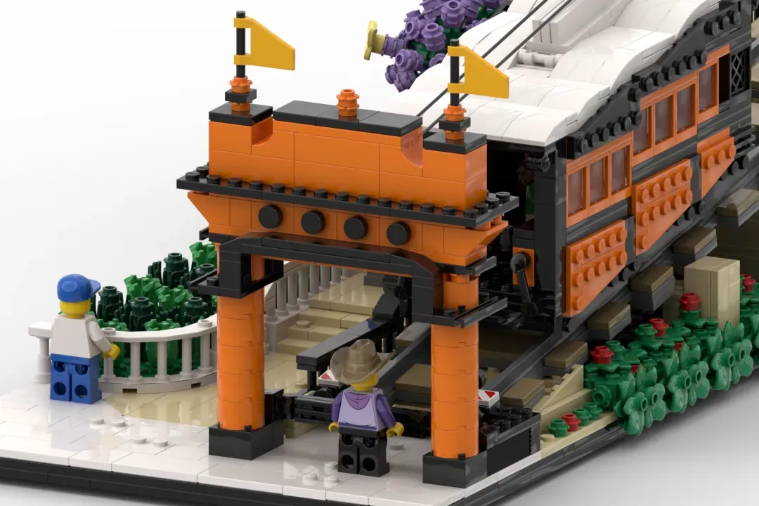 Lego City Funicular Inspired by Angels Flight Railway - Los Angeles ...