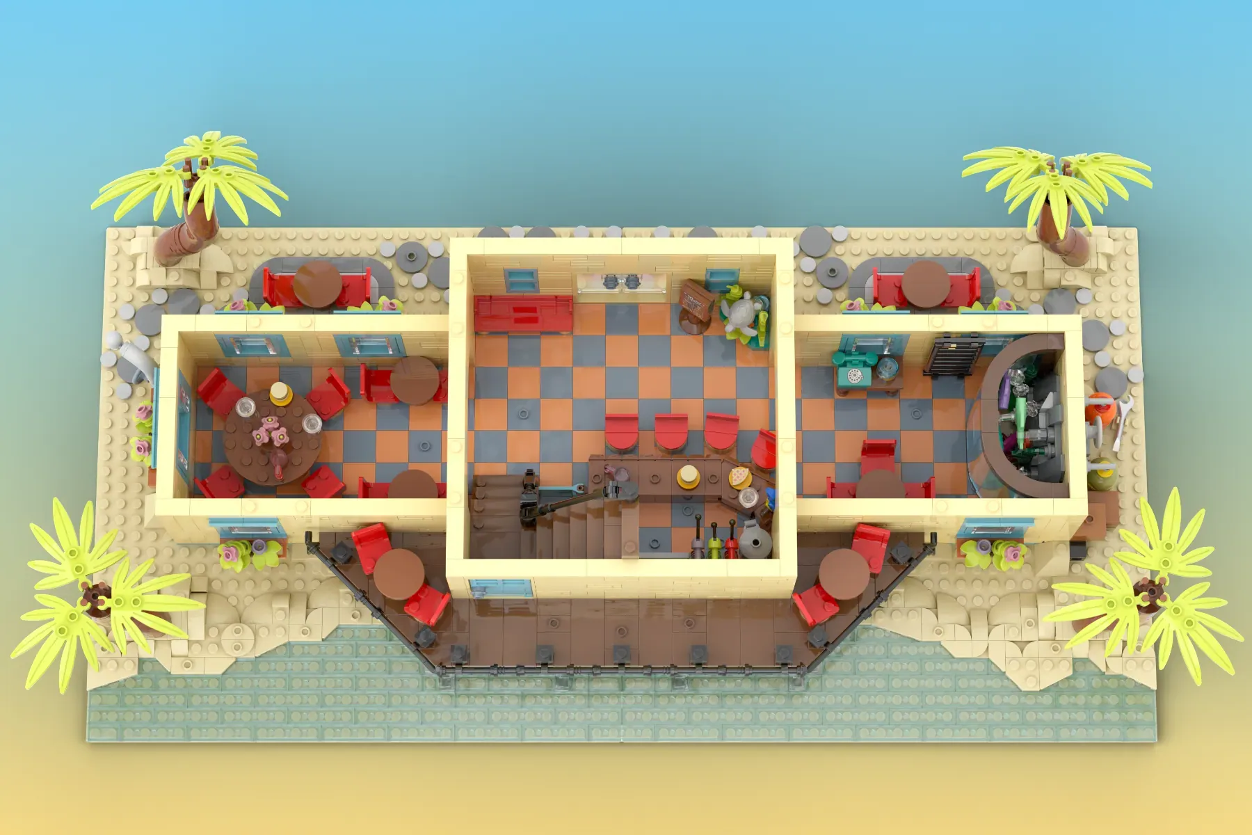 Beachside Restaurant | LEGO® Ideas