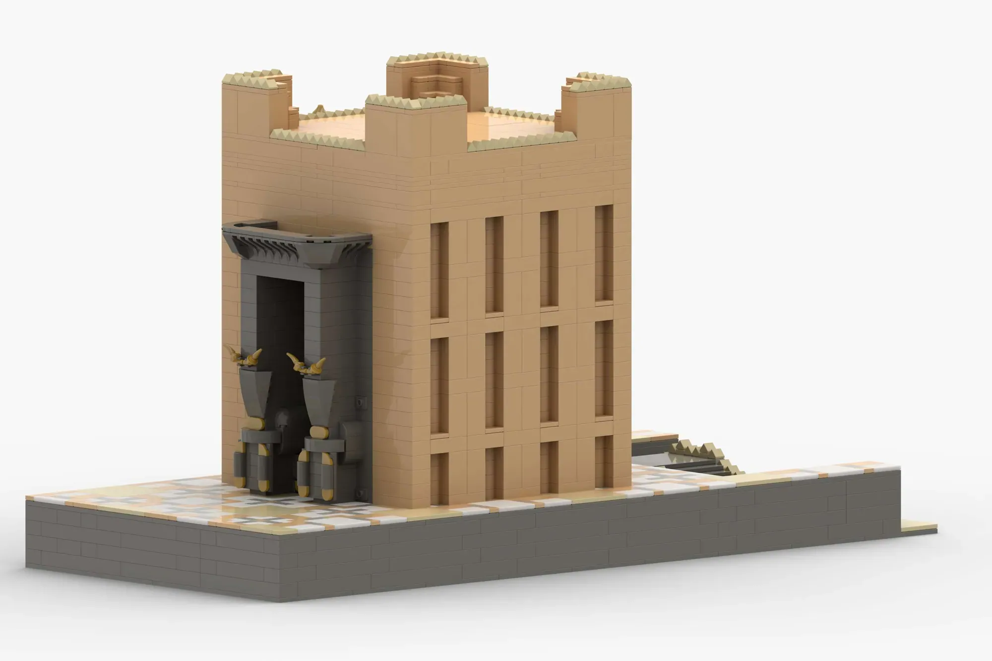 The Gate of All Nations (Gate of Xerxes I) — Persepolis, Achaemenid ...