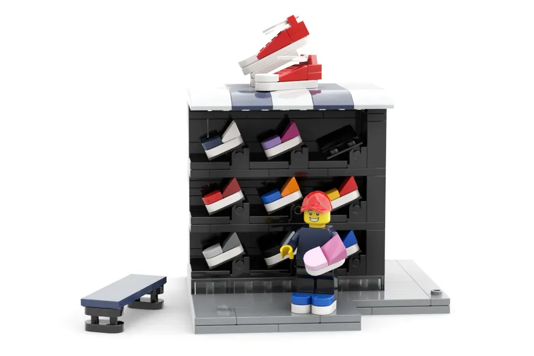 Cool Kicks Sneaker Vendor | LEGO® Ideas
