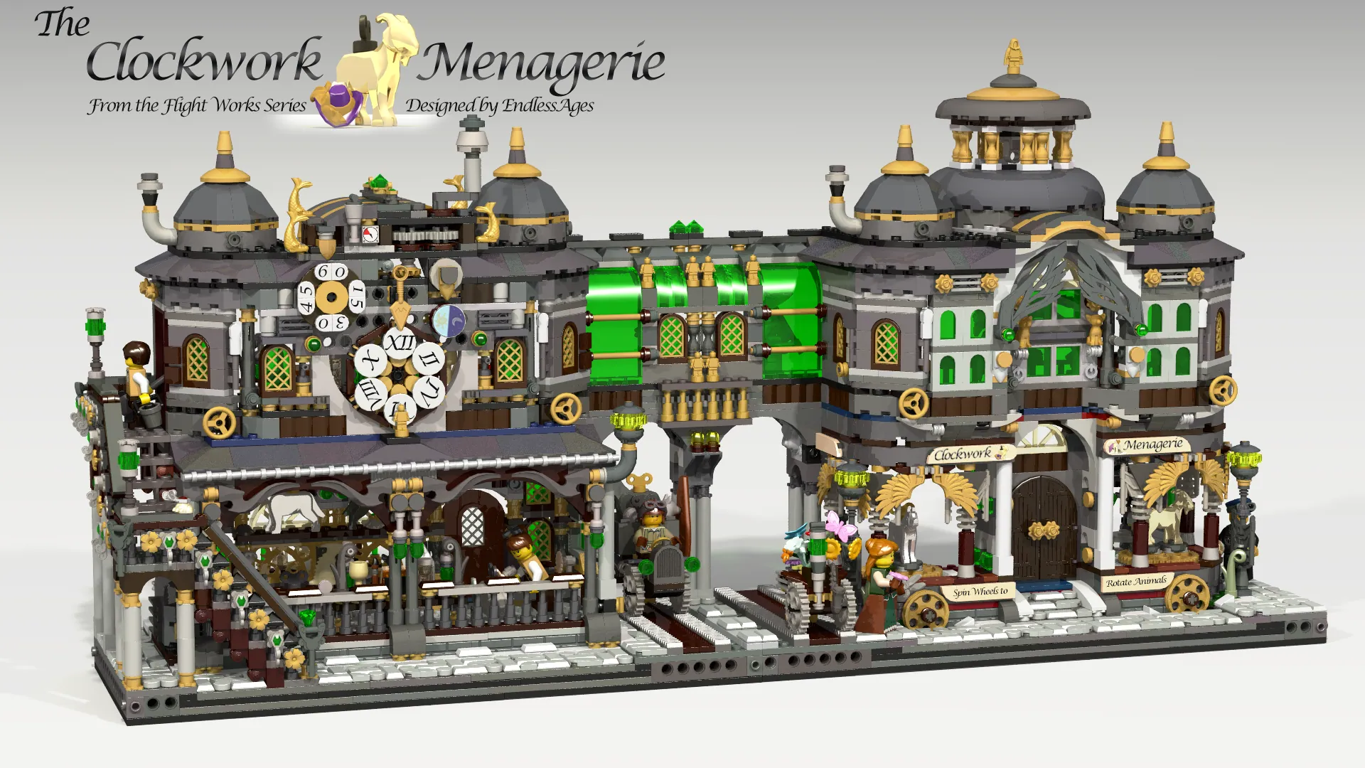 The Clockwork Menagerie | LEGO® Ideas