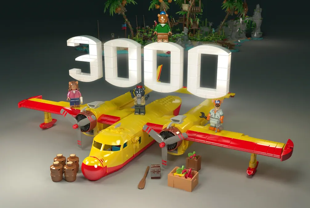 LEGO IDEAS - TaleSpin Seaduck Meeting Seagull