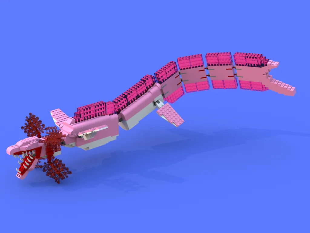 Mosasaurus Neotenic Blind | LEGO® Ideas