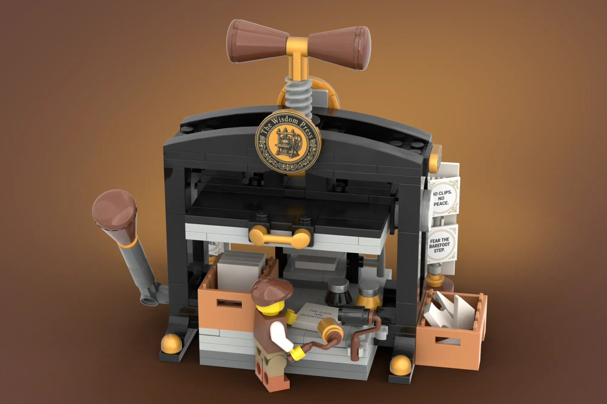 The Wisdom Press: Where Builder Wisdom Is Printed! | LEGO® Ideas