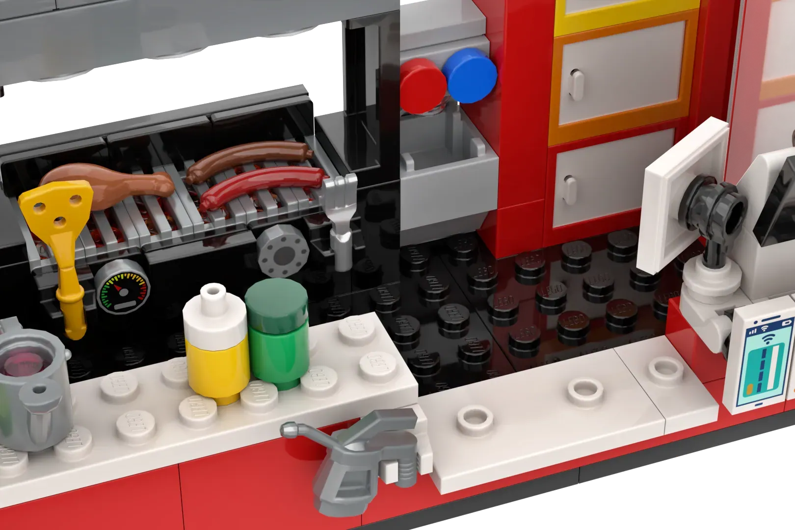 Two Guys BBQ Grill | LEGO® Ideas