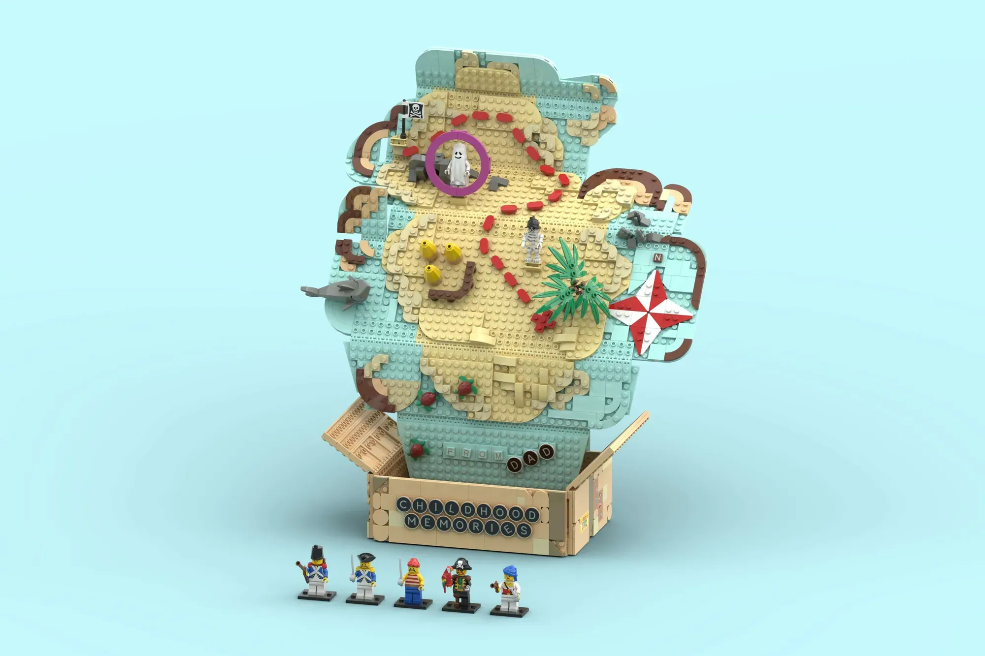 Dad's Treasure Map | LEGO® Ideas