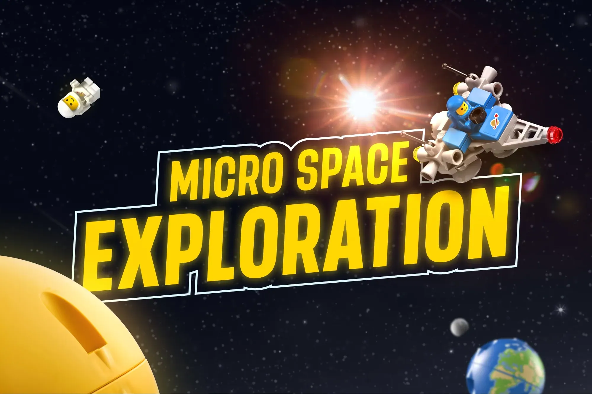 Conquer the cosmos with our LEGO Ideas Micro Space Exploration ...