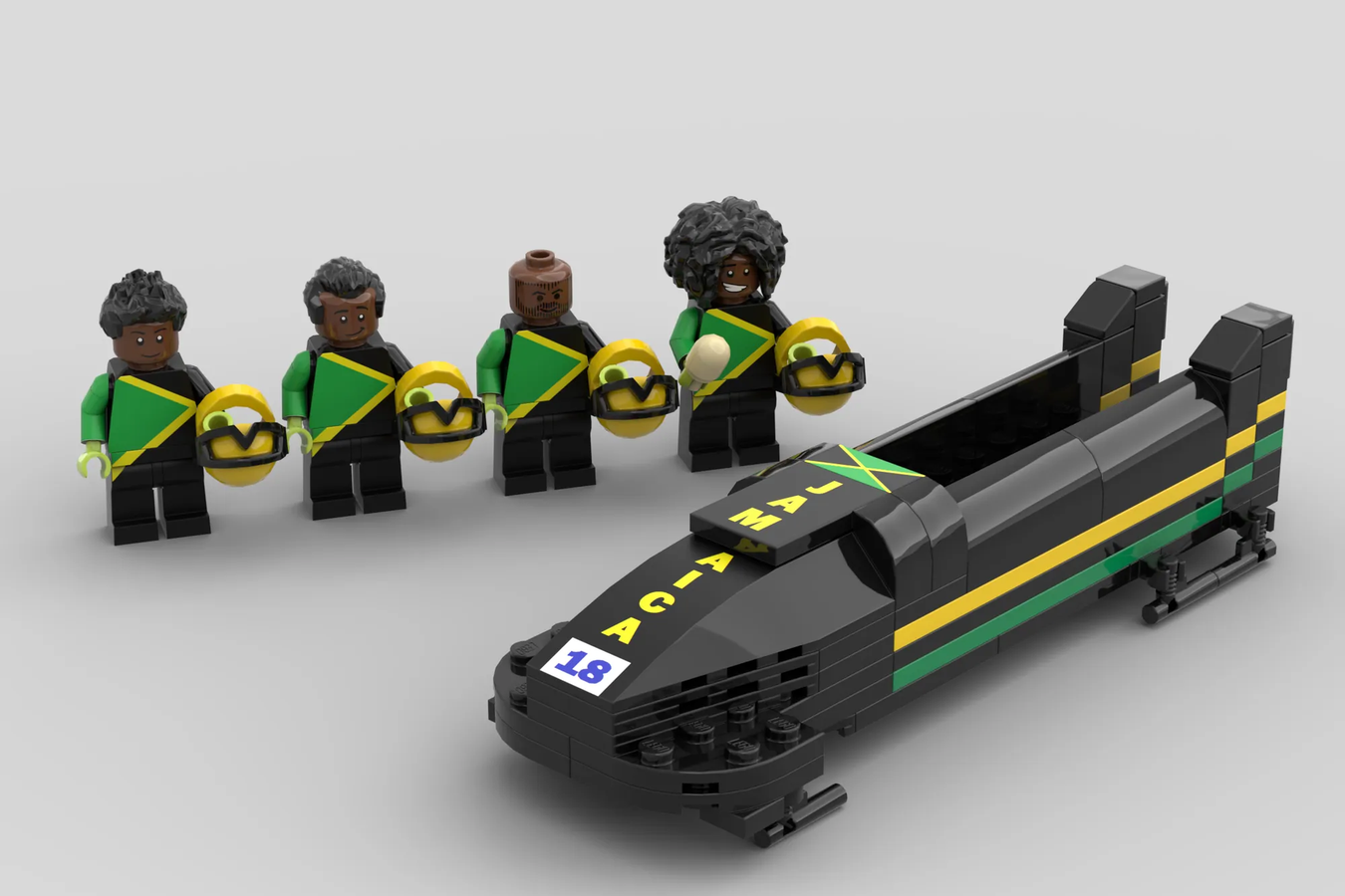10K CLUB INTERVIEW: COOL RUNNINGS - JAMAICA BOBSLEIGH TEAM | LEGO® Ideas