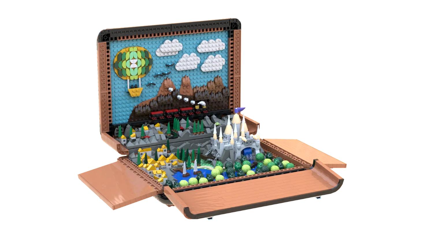 10K Club Interview: THE TRAVEL SUITCASE by Brick Dangerous | LEGO® Ideas