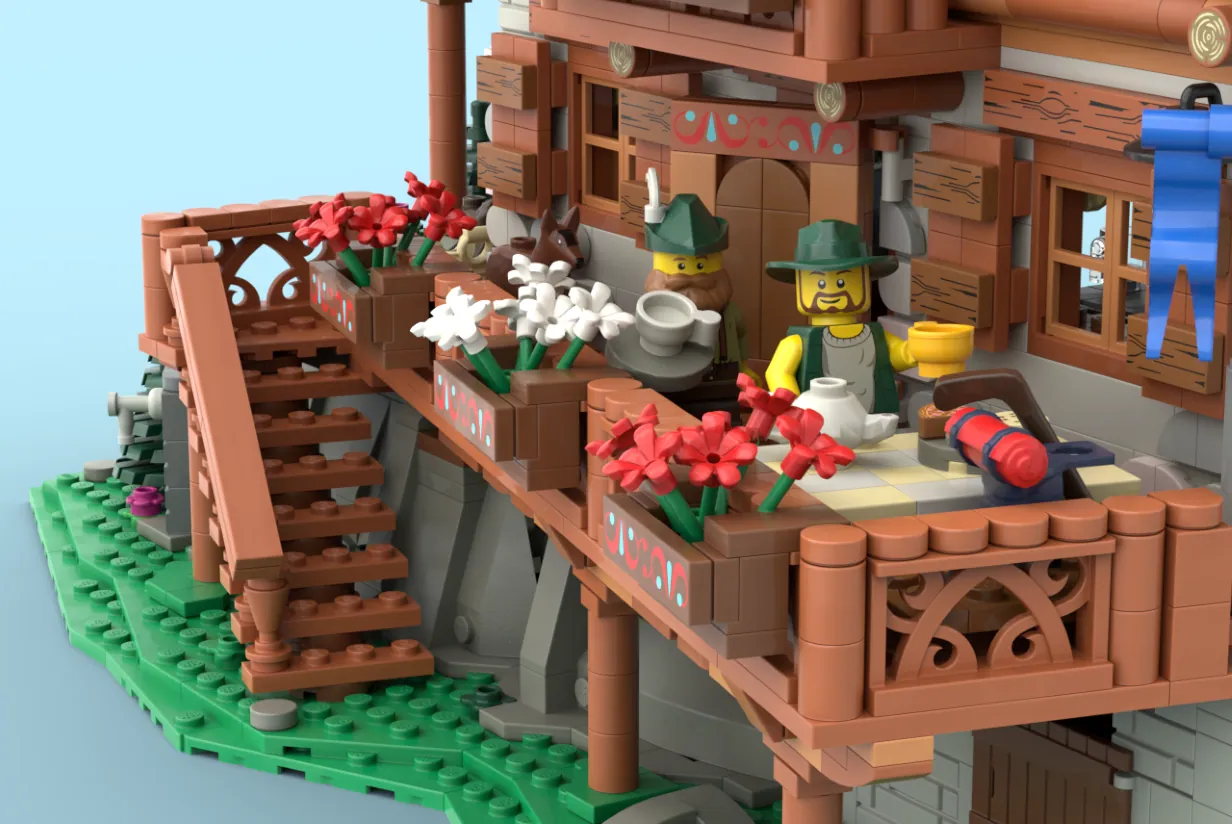 10K Club Interview: THE ALPINE REFUGE by TheCastleFan | LEGO® Ideas