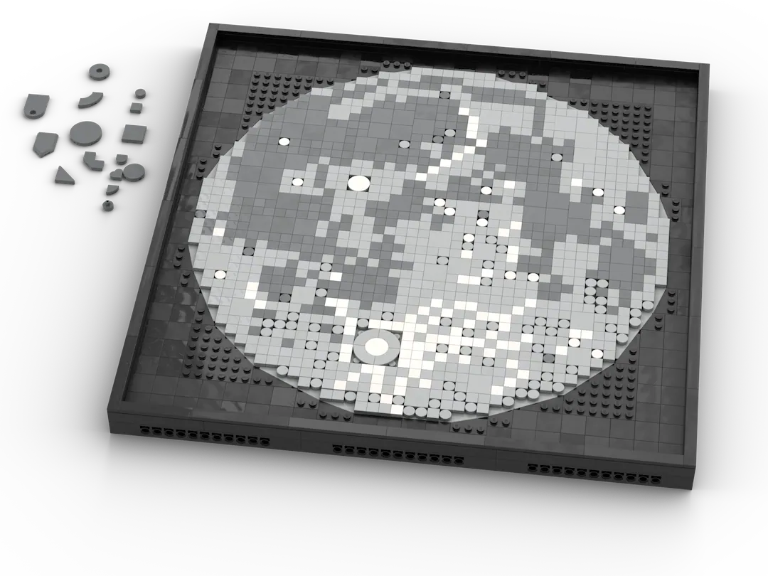 10K Club Interview: THE MOON: EARTH'S COMPANION by SharkyBricks | LEGO ...