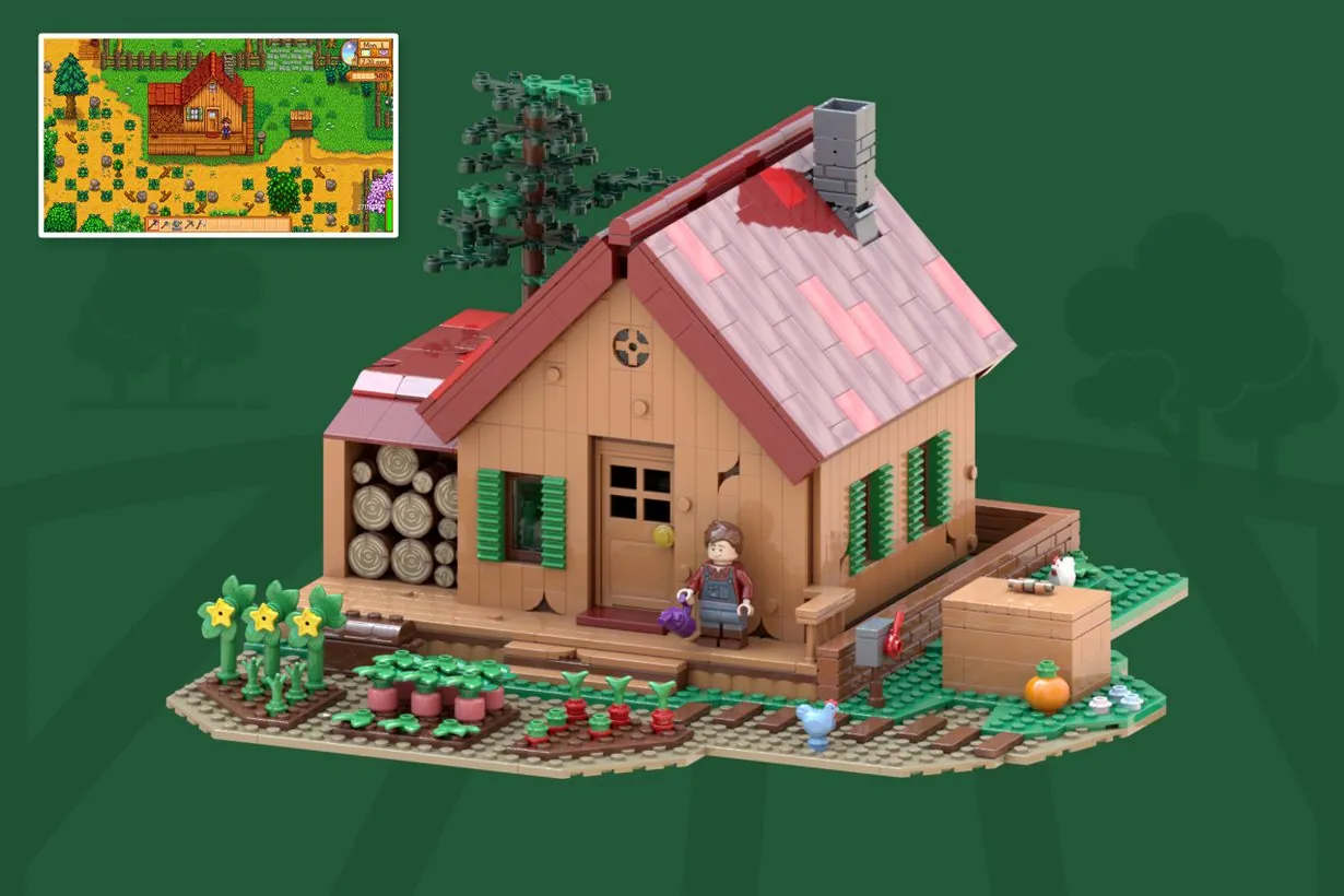 10K Club Interview: STARDEW VALLEY FARMHOUSE by fourbrickstall | LEGO ...