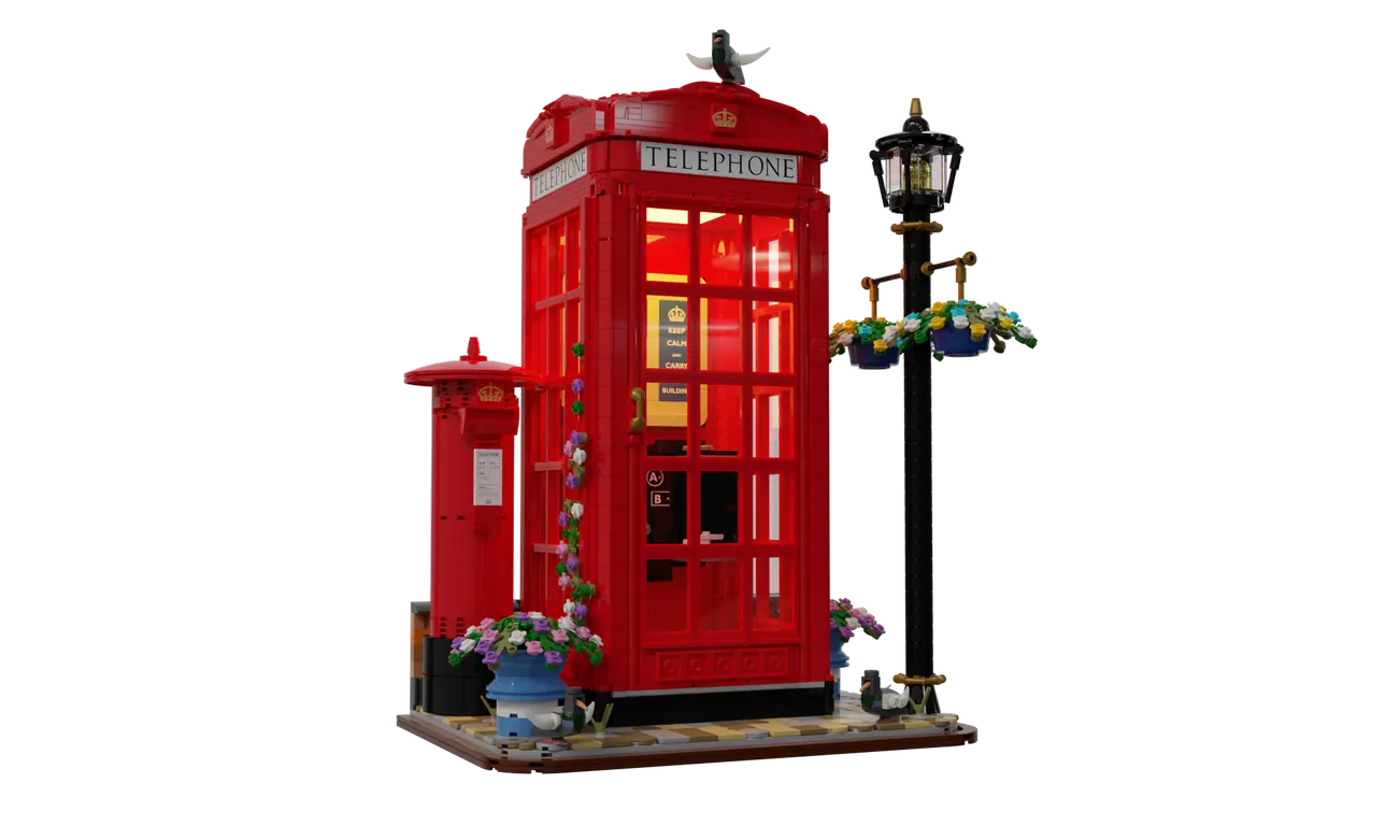 10K Club Interview: RED LONDON TELEPHONE BOX by Bricked1980 | LEGO® Ideas