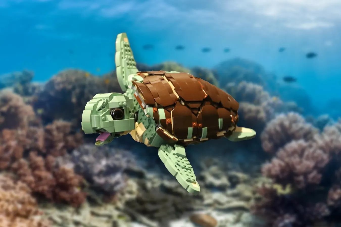 LEGO IDEAS - Blog - 10K Club Interview: BABY GREEN SEA TURTLE - KINETIC ...