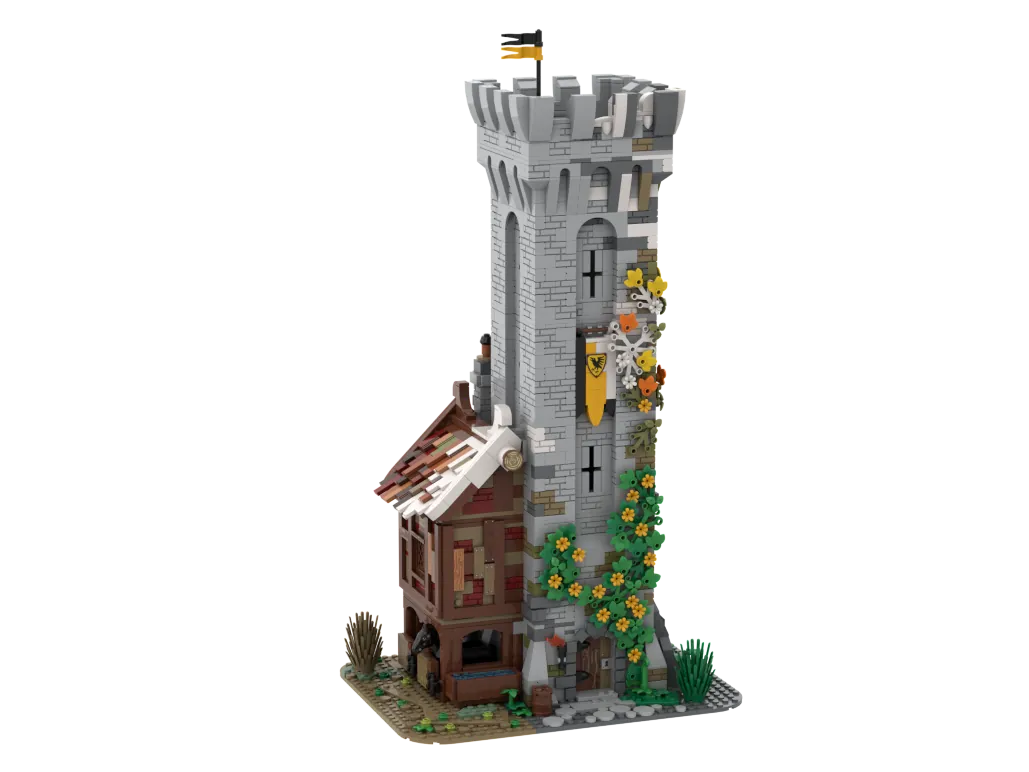 10K Club Interview: MEDIEVAL WATCHTOWER by PeterKeith | LEGO® Ideas