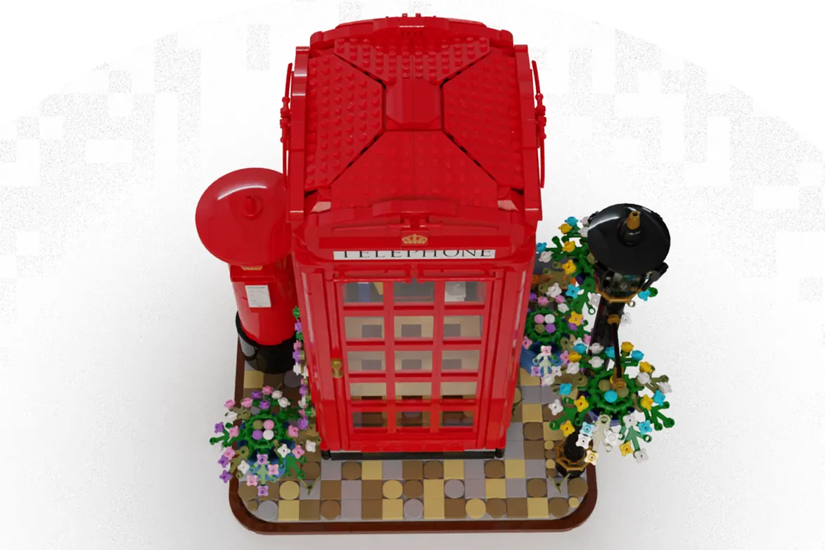 10K Club Interview: RED LONDON TELEPHONE BOX by Bricked1980 | LEGO® Ideas