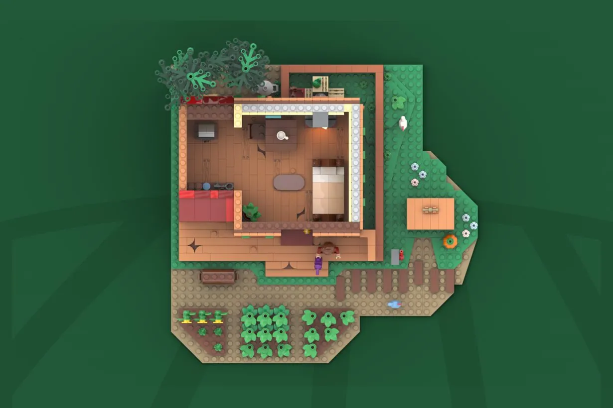 10K Club Interview: STARDEW VALLEY FARMHOUSE by fourbrickstall | LEGO ...