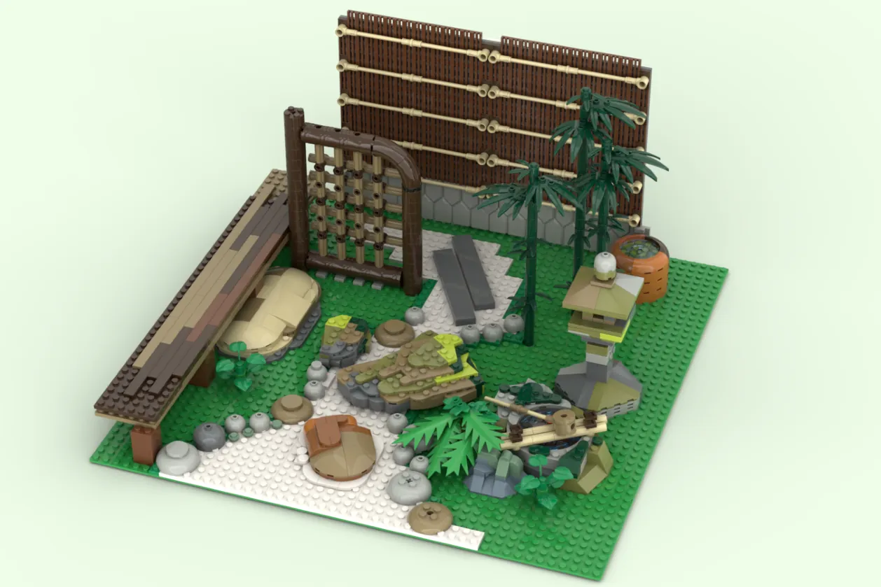 10K Club Interview: JAPANESE COURTYARD GARDEN 坪庭 by COFFEE PANDA | LEGO ...
