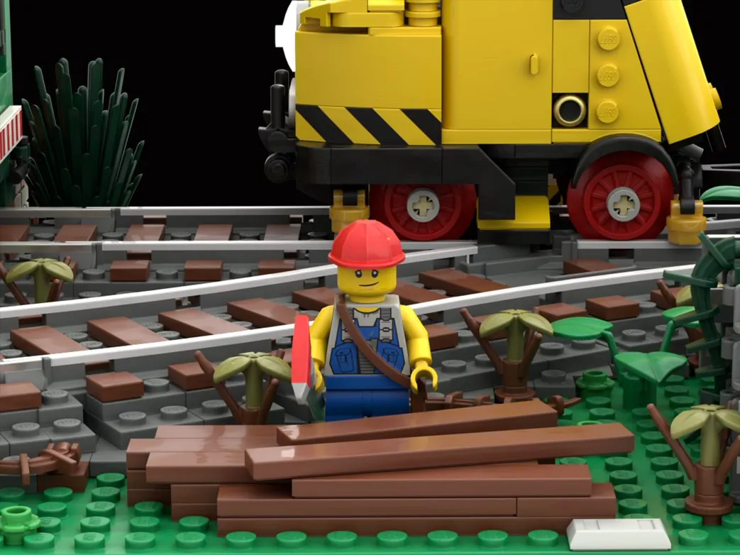 10K Club Interview: THE OLD TRAIN ENGINE SHED by Mind the Brick | LEGO ...