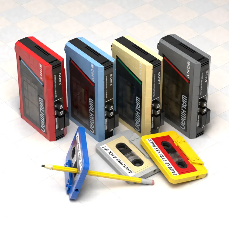 10K Club Interview: SONY WALKMAN by Jerac | LEGO® Ideas